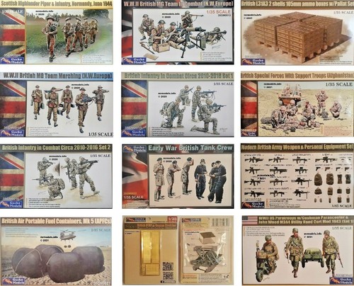Gecko Models 1/35 Figures Military New Plastic Model Kit Figure 1 35 Mr ...