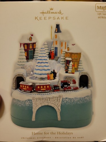 Hallmark Keepsake Ornament Home For The Holidays Magic Lights Sounds ...