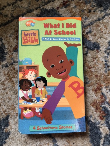 Little Bill VHS What I Did at School Bill Cosby 2001 Hard To Find ...