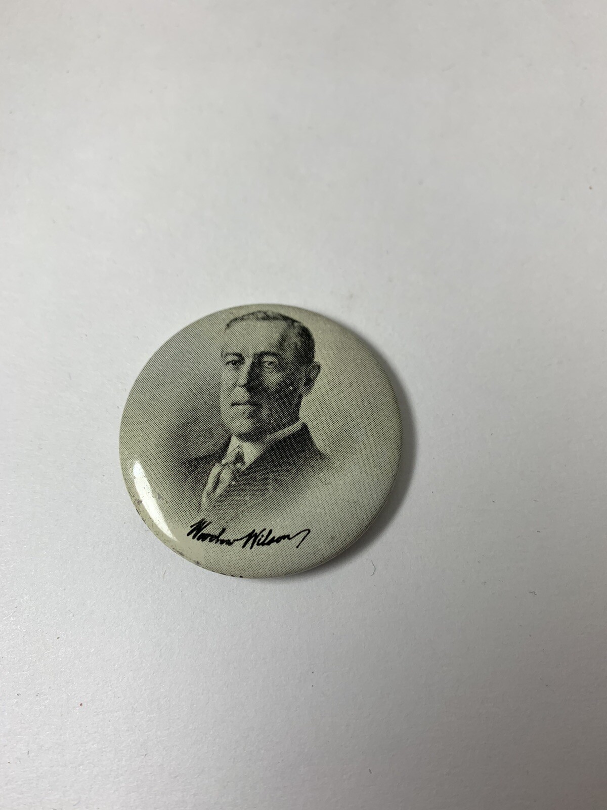 Woodrow Wilson, 1916 Campaign, 1" Political Novelty Pin-Back Button ...