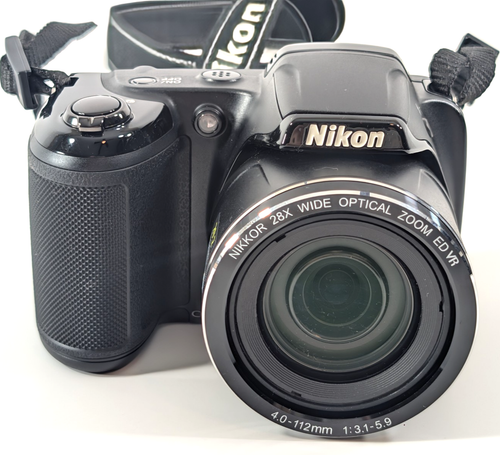 Nikon Coolpix L340 20.2 MP Digital Camera with 28x Optical Zoom and 3.0 ...