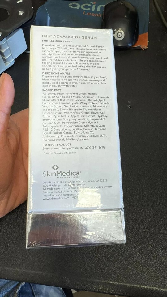 SkinMedica TNS Advanced Serum - 1oz NEW IN BOX SEALED | eBay