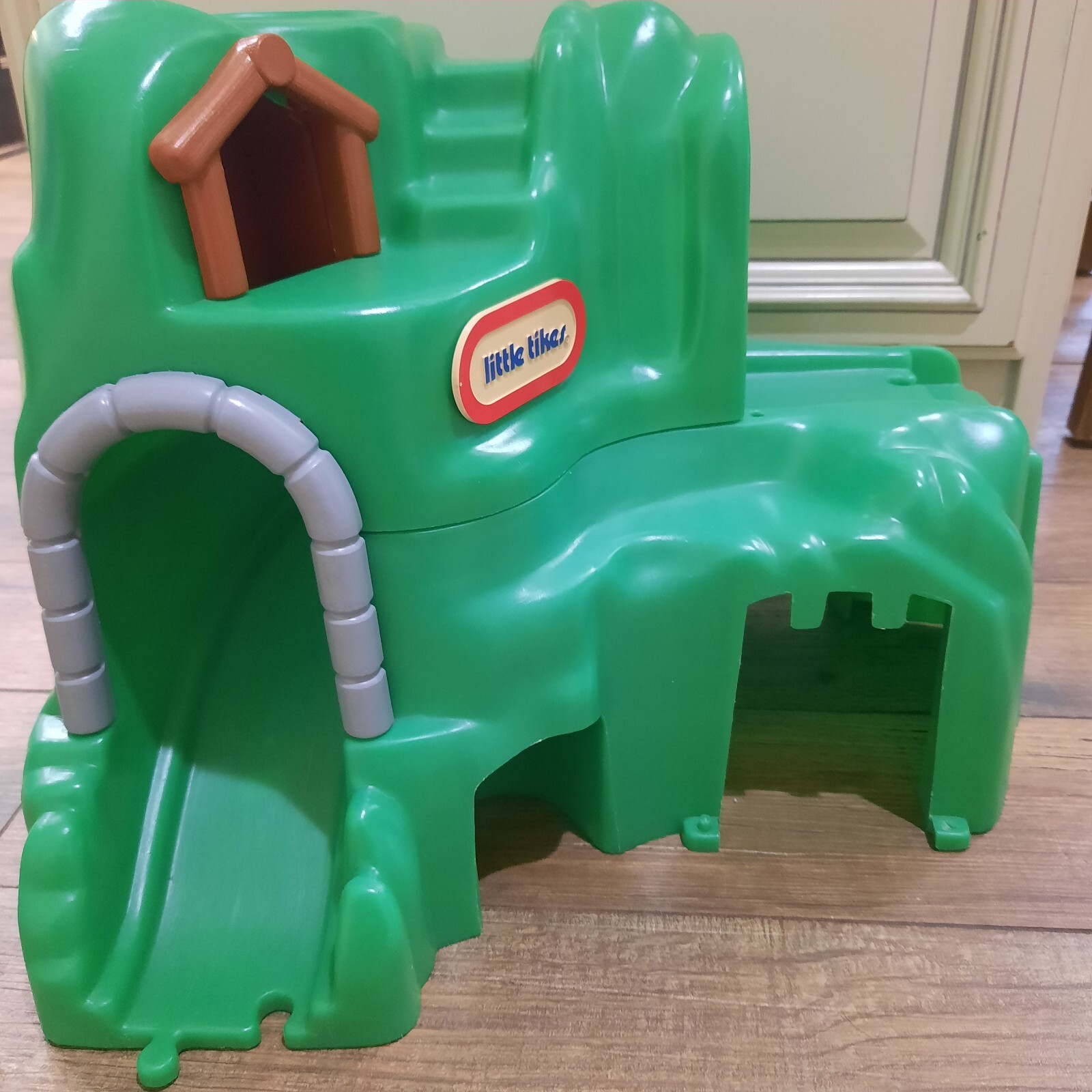 Vintage Little Tikes Green Mountain Hill Peak Road & Rail Train Track ...