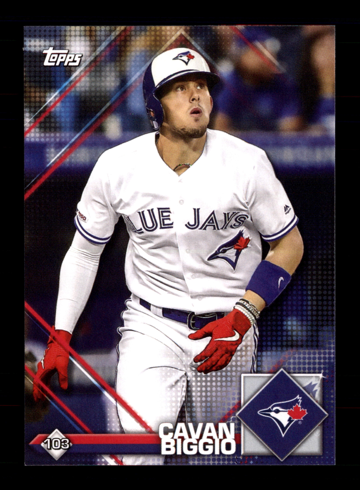 2020 Topps Stickers #103\58 Cavan Biggio/Rhys Hoskins Blue Jays ...