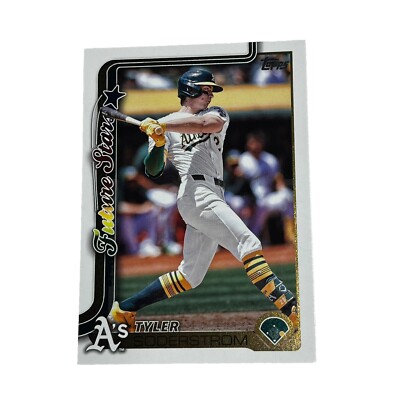 2025 Topps Baseball Card #72 Tyler Soderstrom, Athletics – Future Stars ...