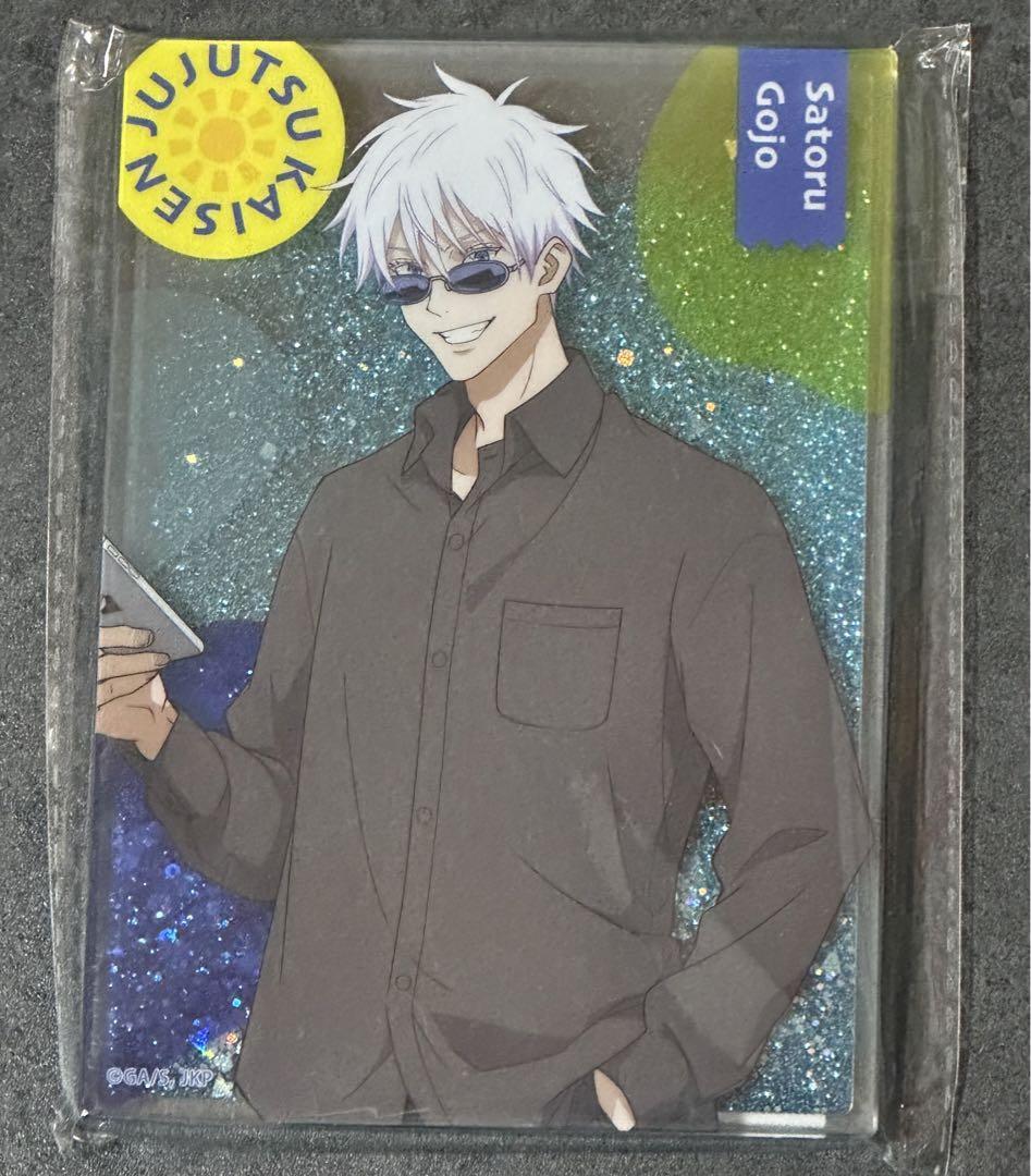Jujutsu Kaisen Satoru Gojo Oil In Glitter Acrylic Block Holiday Ver. | eBay