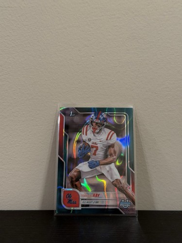 Traylon Ray 1st Bowman Teal Lava Refractor 2025 Bowman Chrome U | eBay