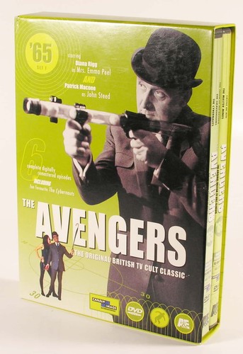 THE AVENGERS 1965 SET 1 REGION 1 USA DVD JOHN STEED EMMA PEEL RIGG ...