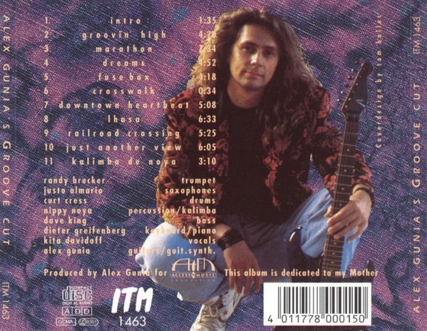 CD Alex Gunia: Groove Cut + Randy Brecker/ Curt Cress/ Dave King u.a ...