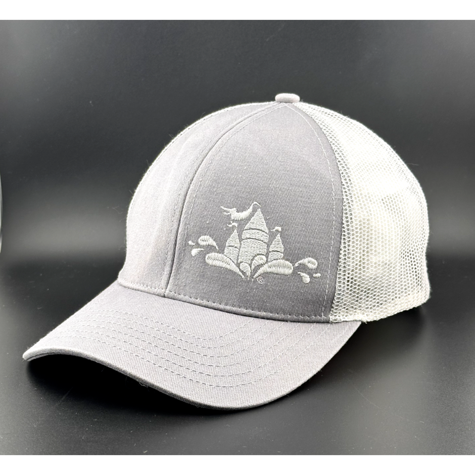 Adult FAIRY TALE CASTLE CAP Gray White - OSFM - Adjustable | eBay