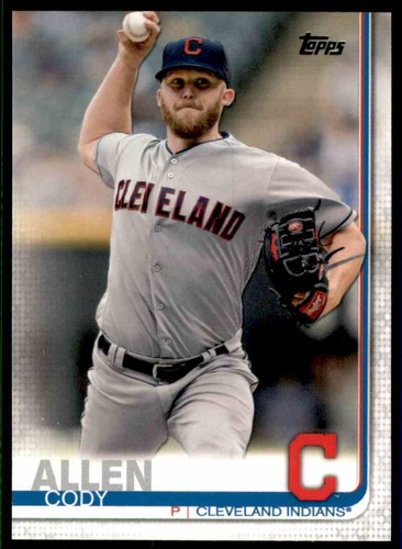 2019 Topps Baseball Card Cody Allen #256 (55823) | eBay