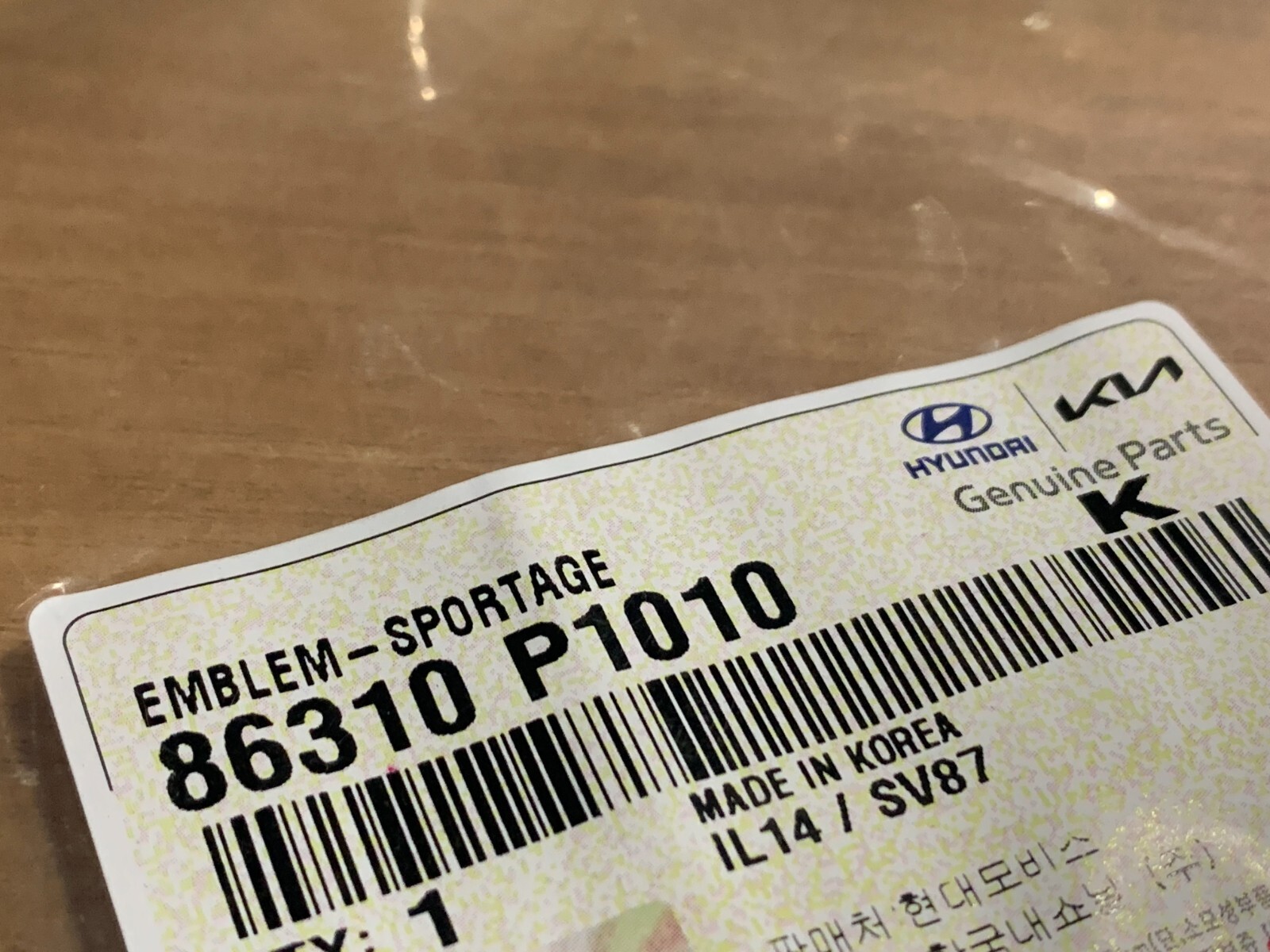 Genuine 23~24 KIA "SPORTAGE" Rear Trunk Script letters Emblem | eBay