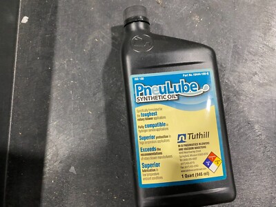 Tuthill PneuLube 16444-100-Q-C Synthetic Oil for Blowers #8.631-842.0 ...