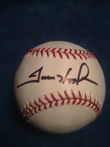 TREVOR HOFFMAN Signed OFFICIAL MAJOR LEAGUE Baseball Auto AUTOGRAPH SD ...