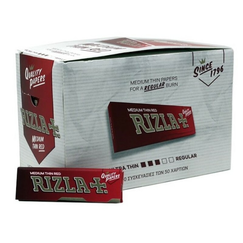 Cartine Rizla Red Standard Regular Size Rolling Papers Sheets Booklets ...