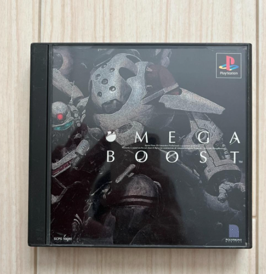 USED PS1 PlayStation 1 Omega Boost (language/Japanese ) with box from ...