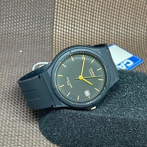 Casio MW-59-1E Black Analog Resin Quartz Simple Design Men's Sporty ...