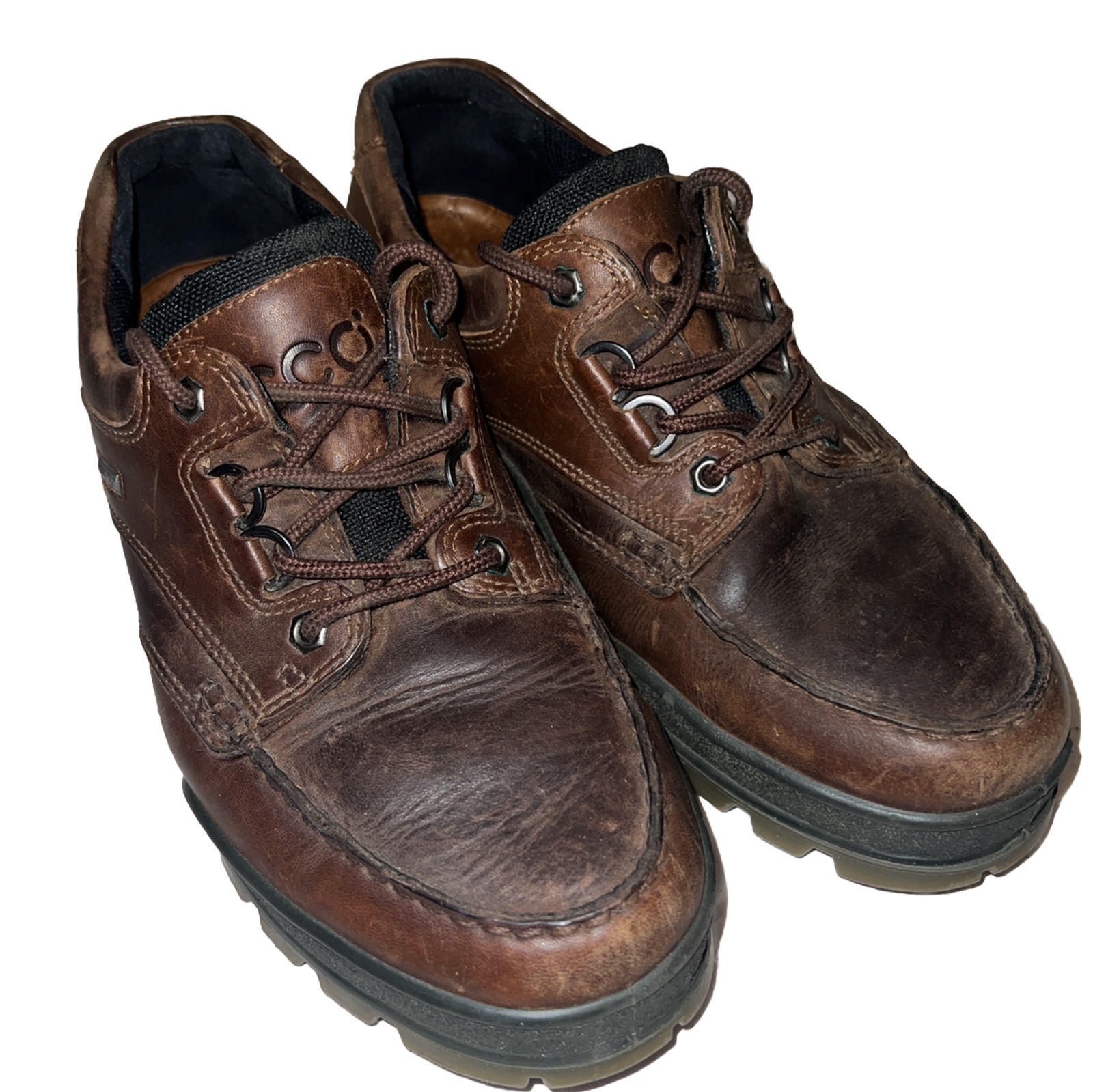 Ecco Track 25 Low Men's Size 10M GTX Bison Gore-Tex Hiking Leather ...