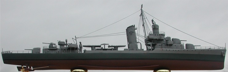 1/350 ISW 4089 USS Russell DD414 Sims Class Destroyer Resin & PE Model ...