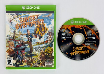 Sunset Overdrive for Microsoft Xbox One, 2014 with Game Disc & Game ...