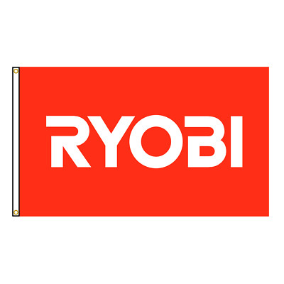 RYOBI tools flag Polyester Free shipping 90x150cm or 60x90cm/3x5ft or ...
