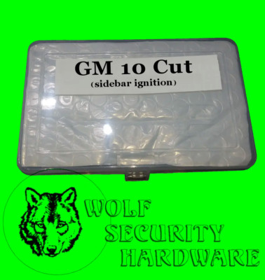 Custom GM 10 Cut Sidebar Ignition Lock Pin Tumbler Wafer Spring Kit ...