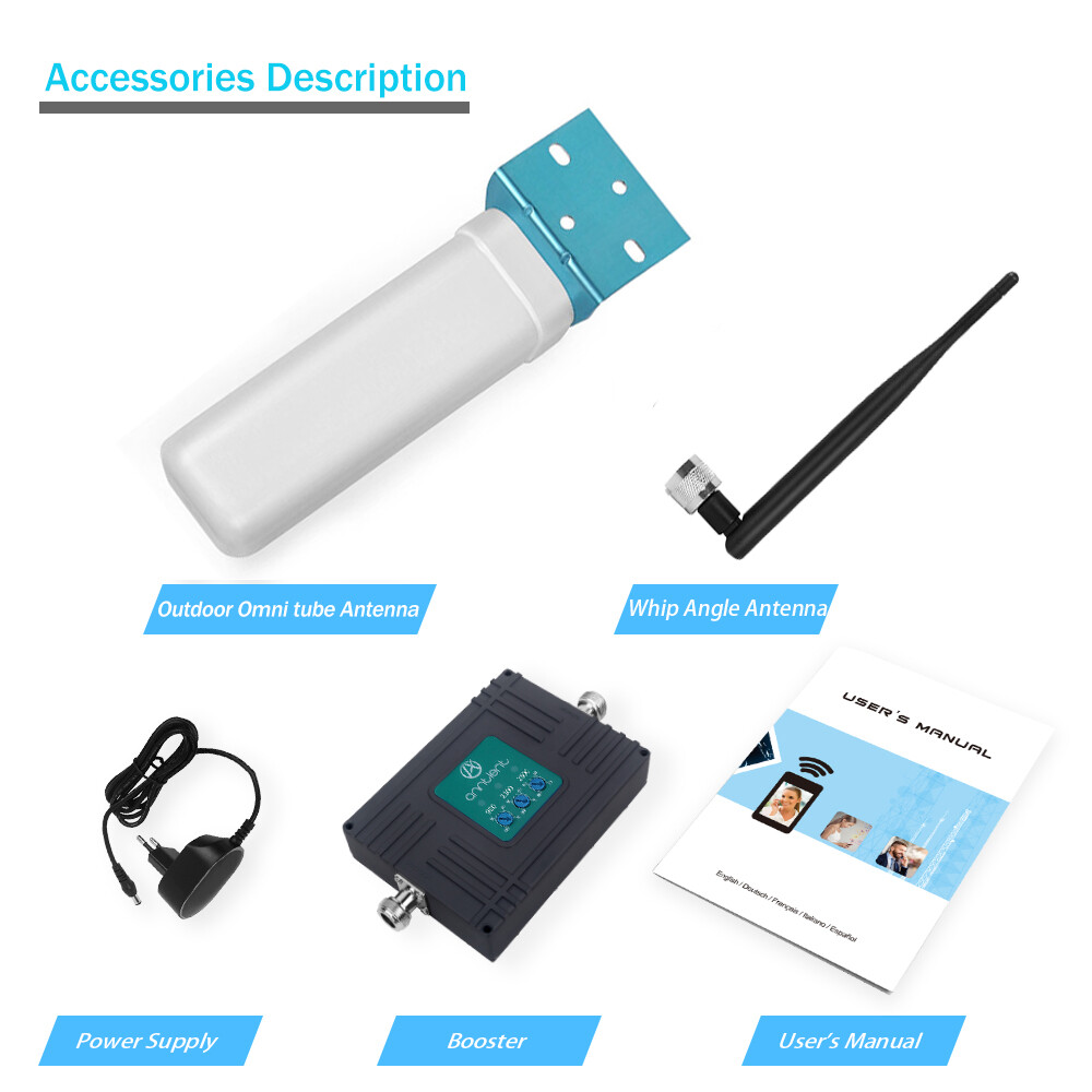 5G 4G LTE 800/900/2100MHz Handy-Signalverstärke Band 1/8/20 Daten ...