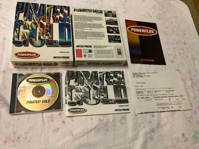 Pirates Gold Powerplus Microprose PC CD-ROM Big Box OVP | eBay.de