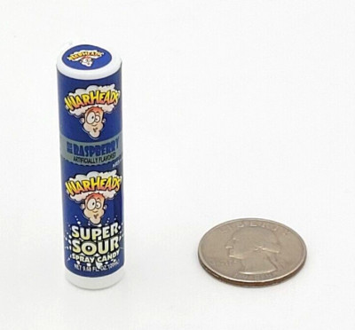 Zuru 5 Surprise Toy Mini Brands Raspberry WarHeads Super Sour Spray ...