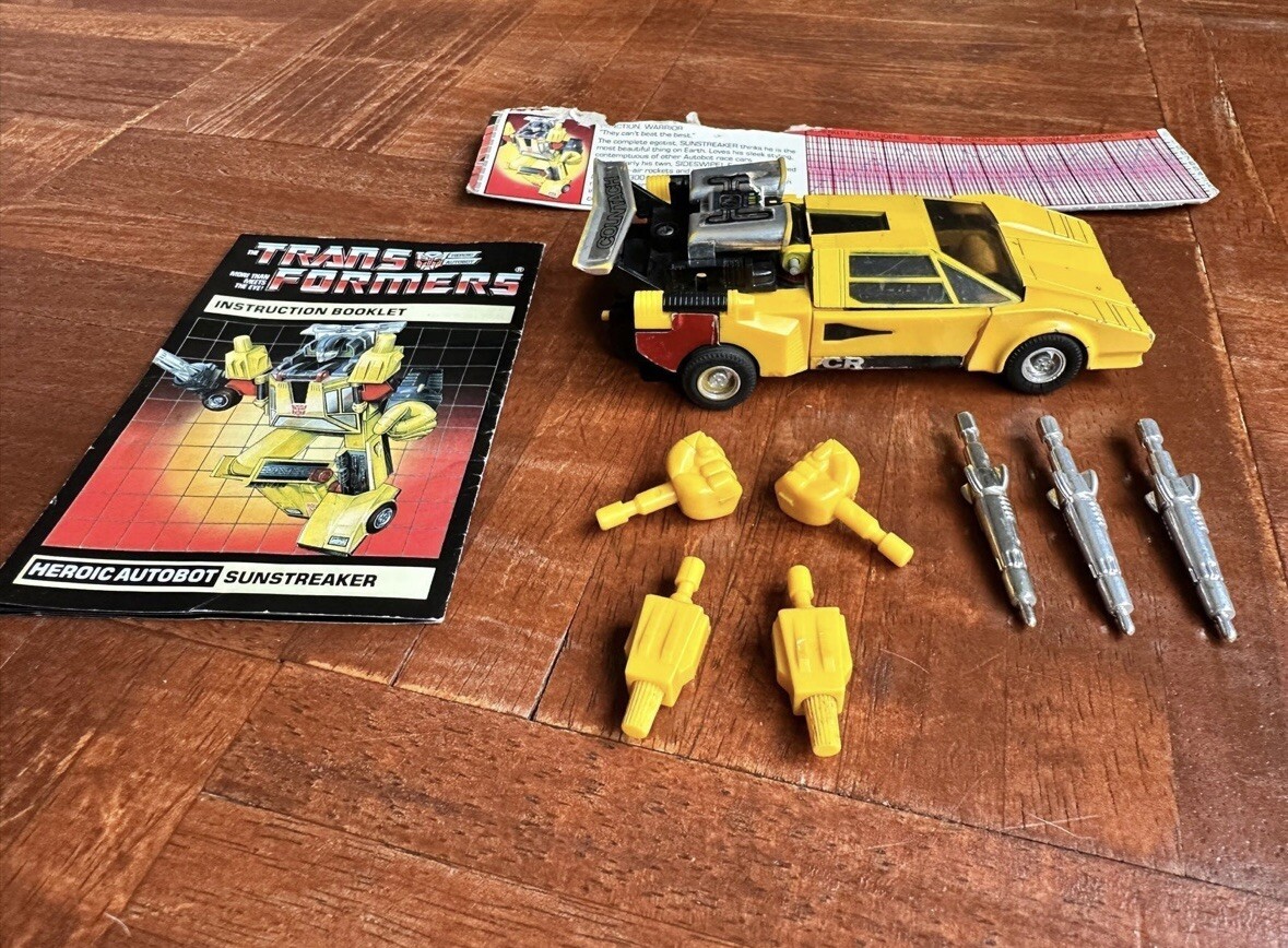 Transformers Sunstreaker G1