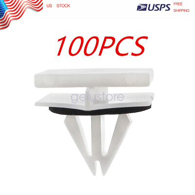 100x Rocker Panel Moulding Trim Clips 11518357 for 2000-07 Chevy Monte ...
