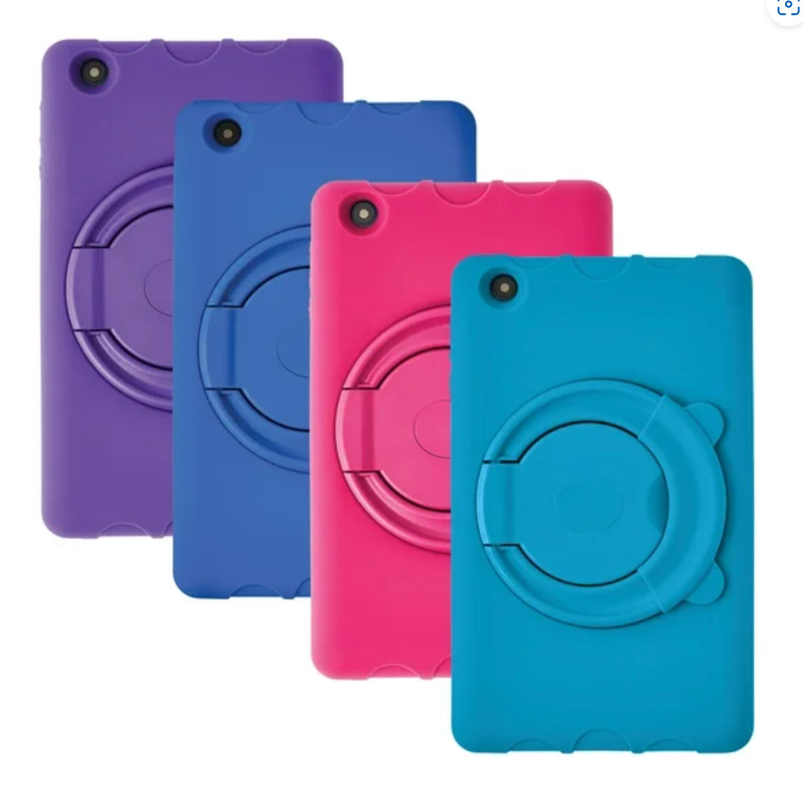 Onn. Surf 8" Kids' Tablet 32GB Android with Blue Rubberized Sleeve ...