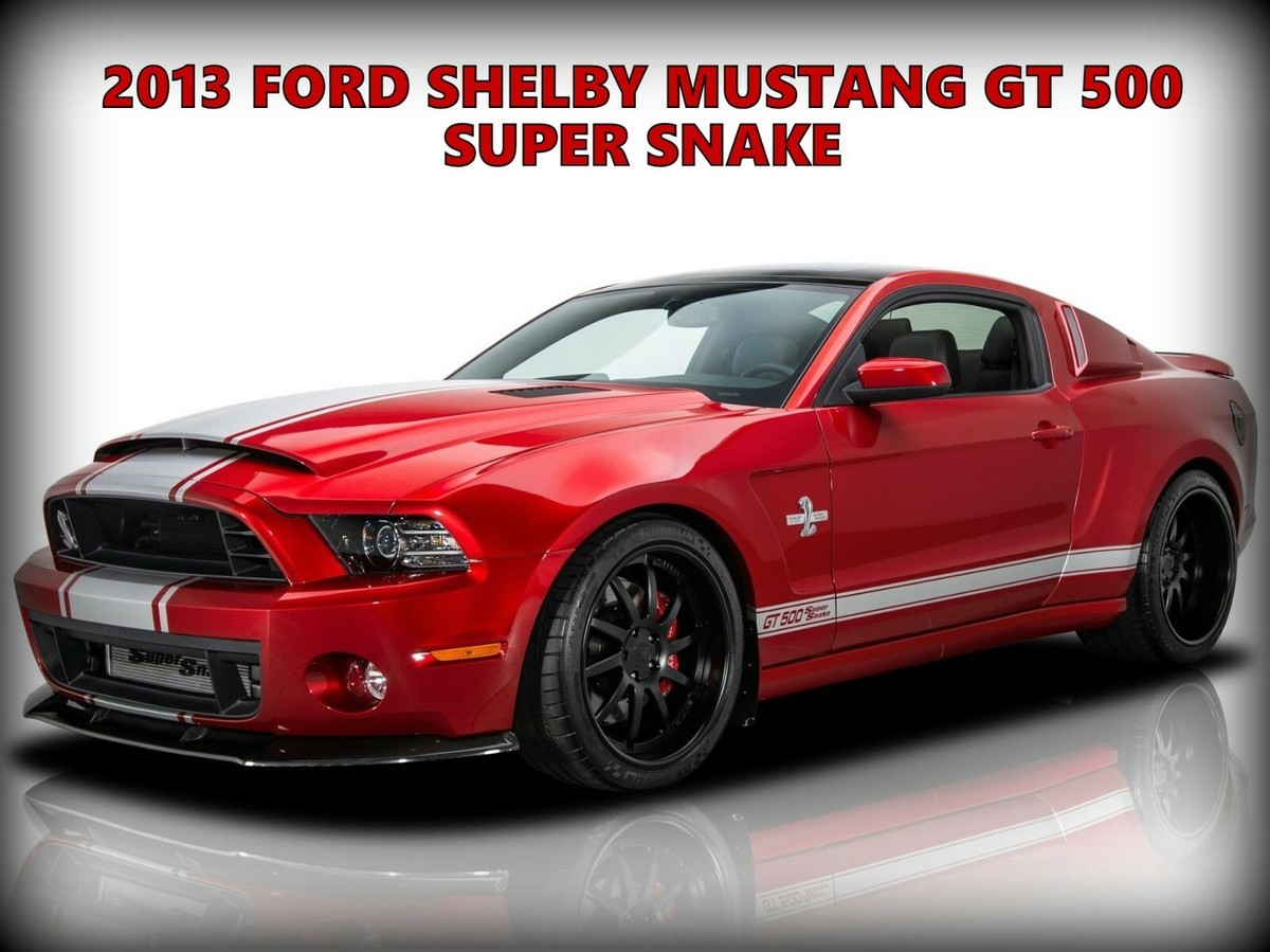 Shelby Gt500 Super Snake Logos