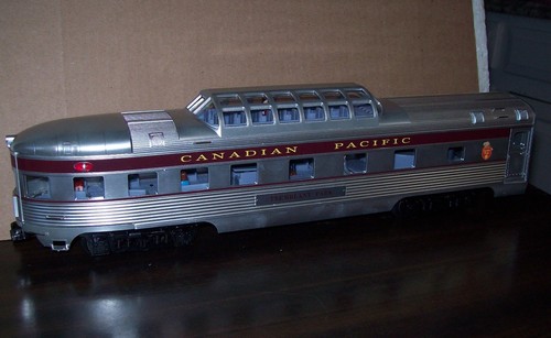 Aluminum Canadian Pacific "Tremblant Park" Dome Observation Car K4618 ...