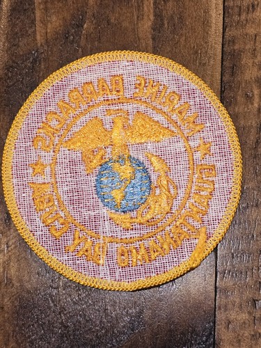 1960s 70s USMC Marine Barracks Guantanamo Bay Base Patch L@@K!!! | eBay