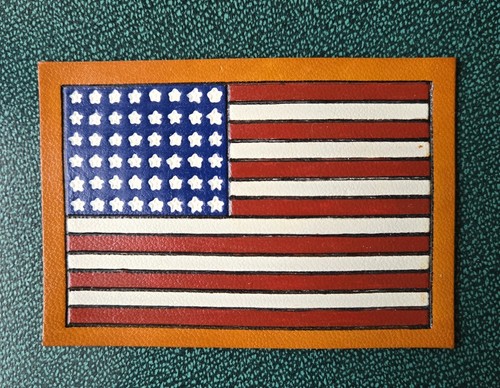 Flag USA 48 Star Squadron Patch AAC WWII A-2 | eBay