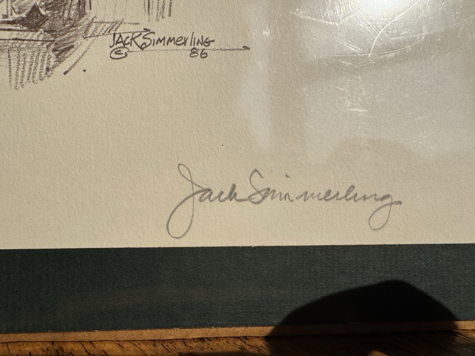 Jack Simmerling Collection: Artist Proof Prints. Pencil Signature ...