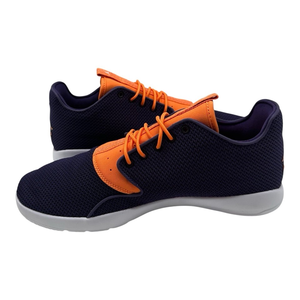 Air Jordan Eclipse Soes Mens Sz 10 Ink Purple Mandarin Orange Sneaker ...