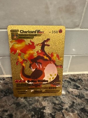 2020 Pokémon Charizard V-MAX G-MAX Wildfire Gold Foil 143/293 (Fan Art ...