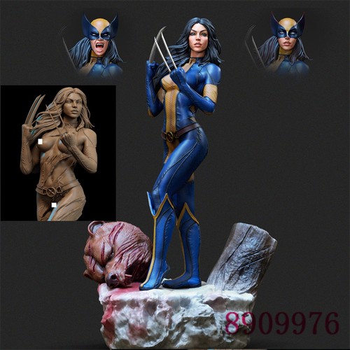 X-23 Mar-vel 3D Printing Figure Unpainted Model Sculpture GK Blank Kit ...