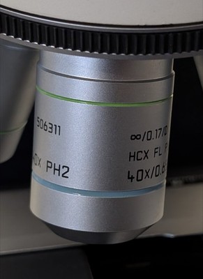 Leica HCX FL Plan 40X PH2 Fluorescence Phase Contrast Objective | eBay