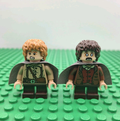 LEGO Lord of the Rings FRODO (lor003) & SAMWISE GAMGEE (lor004 ...