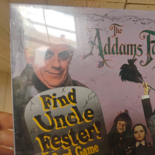 NEW SEALED Vintage Addams Family Find Uncle Fester Card Game Pressman ...