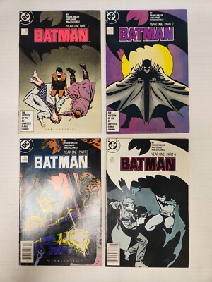 Batman 404-407 Year One Complete Story Frank Miller Mazzucchelli DC ...