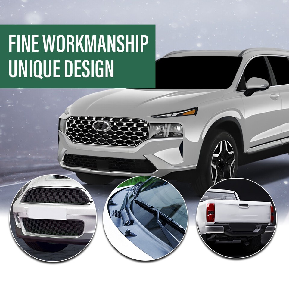 Front Bumper Upper Grille Grill Fit For 2021-2023 Hyundai Santa Fe ...