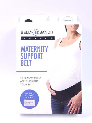 Womens Belly Bandit Maternity Belly & Back Support Belt Black Size ...