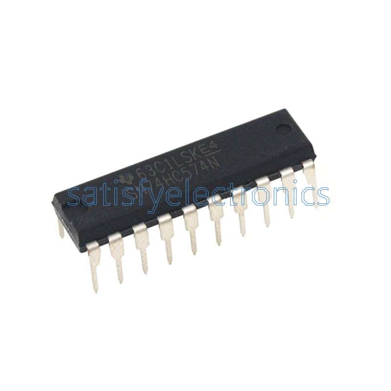 10pcs 74HC574N 74HC574 DIP-20 D-Type Flip-Flop Integrated Circuit IC ...
