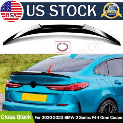 FOR 2020-22 BMW F44 228i M235i GRAN COUPE BLACK M4 STYLE HIGHKICK TRUNK ...