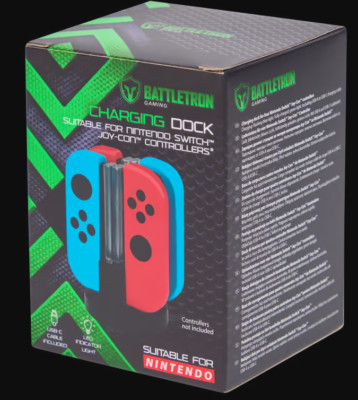 Battletron Charging Dock Nintendo Switch JoyCon Controller OVP NEU ...