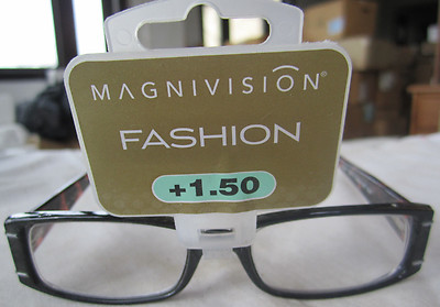 MAGNIVISION Fashion READING GLASSES NEW W/ Tag +1.50 1011780-150 Brown ...